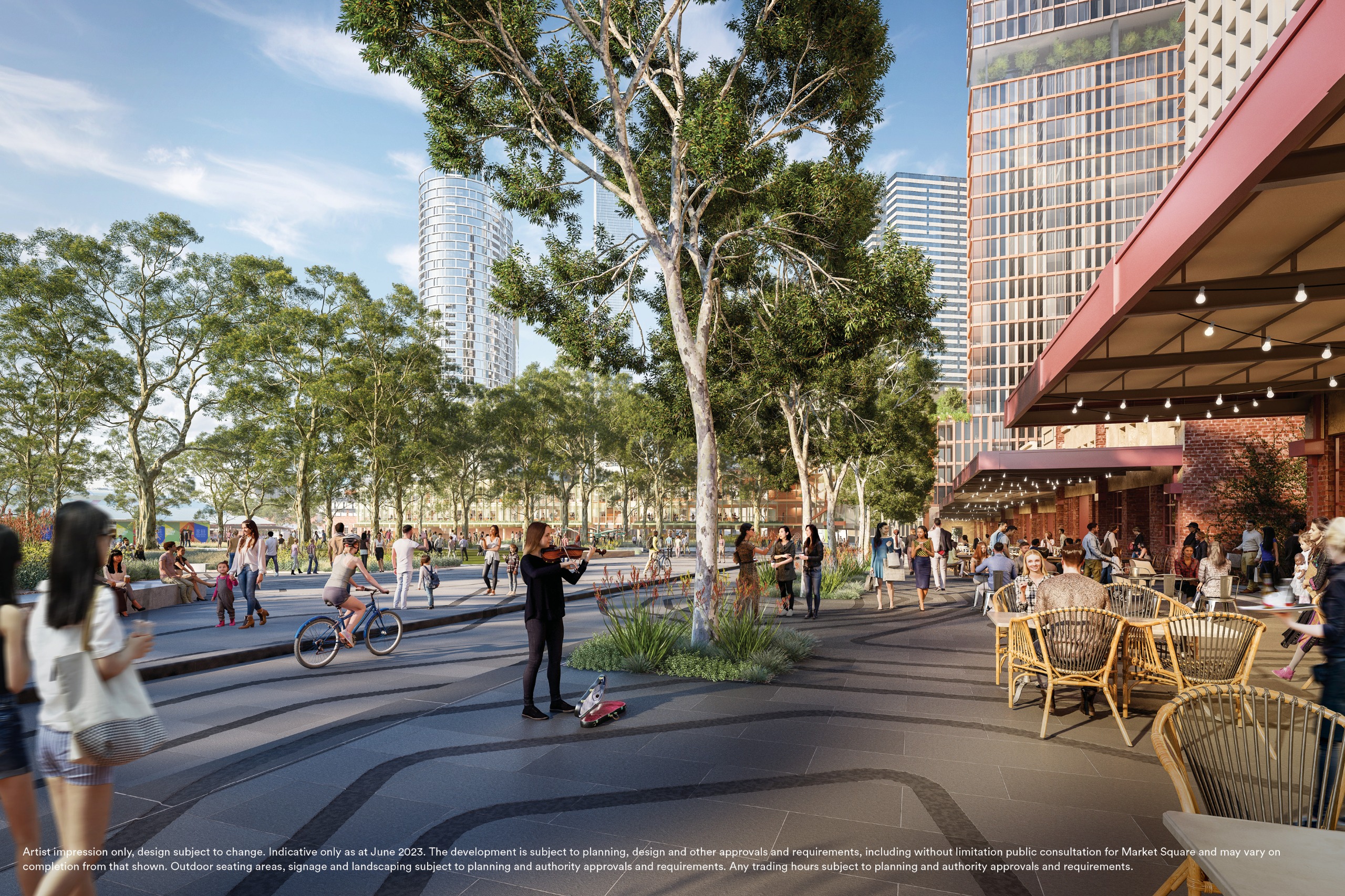 Market Square and Queen's Corner Building